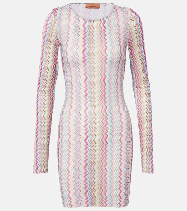 Missoni Zigzag Mini Dress - Multicoloured
