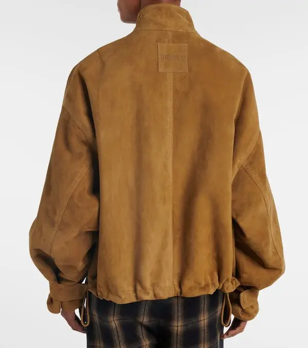 Attico Suede Bomber Jacket