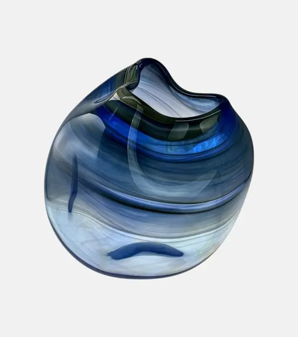 ALEXA LIXFELD Komet Glass Vase - Blue