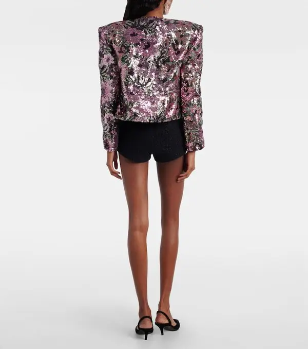 SELF-PORTRAIT Sequined Jacket
