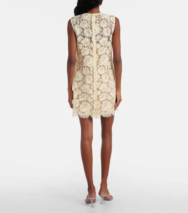 SELF-PORTRAIT Lace Minidress
