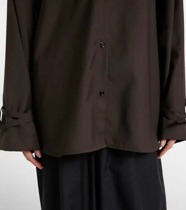 TOTEME Oversized Wool Shirt