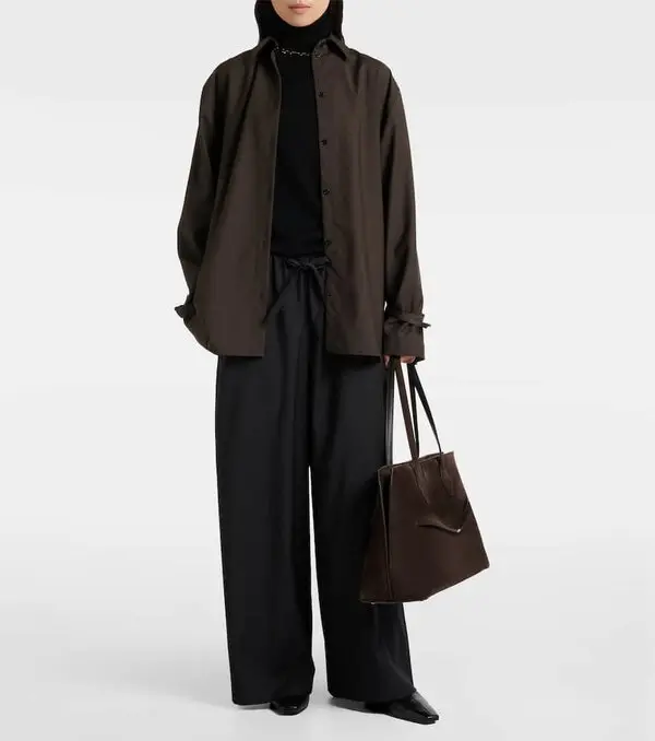 TOTEME Oversized Wool Shirt