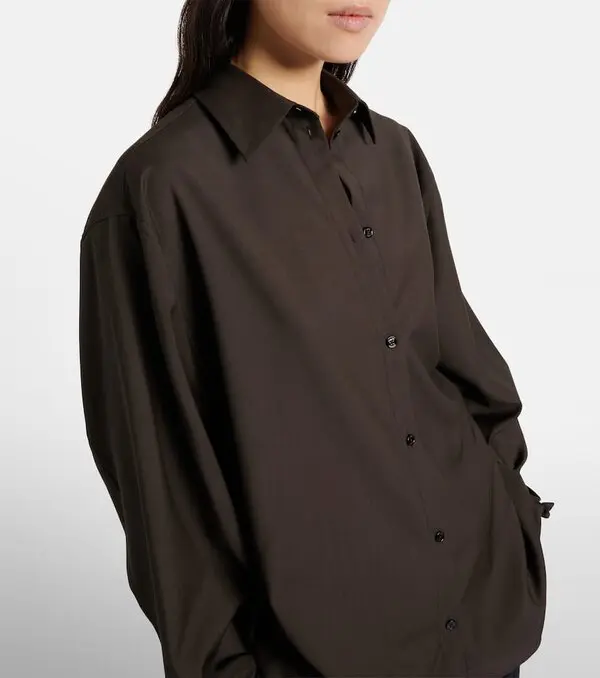 TOTEME Oversized Wool Shirt