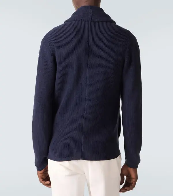 Brunello Cucinelli Double-breasted Cotton Cardigan