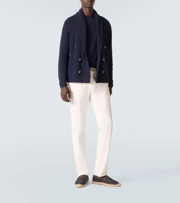 Brunello Cucinelli Double-breasted Cotton Cardigan