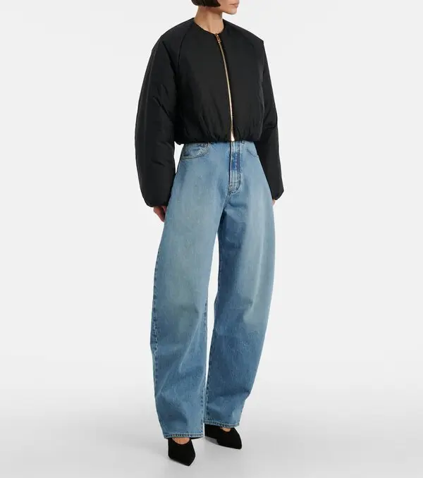 Alaïa Puffer Cropped Jacket