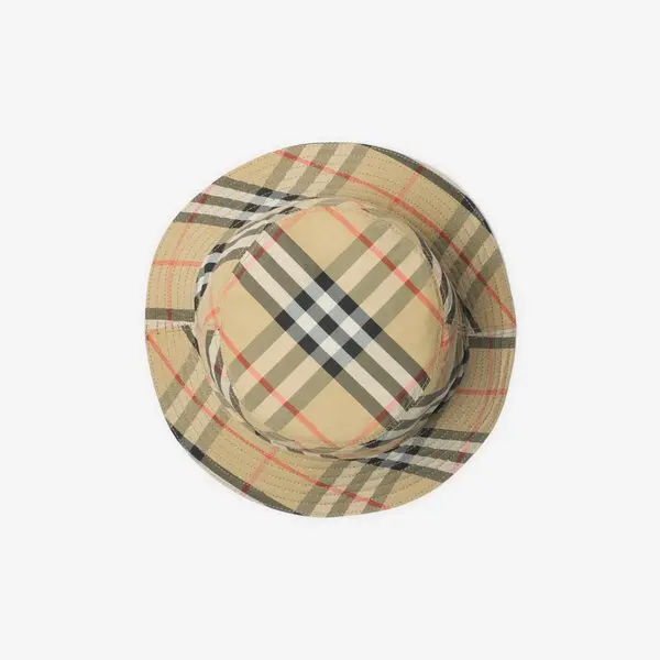 Burberry Reversible Knight Stamp Nylon Bucket Hat