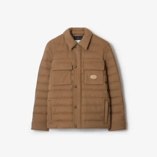 Burberry Cashmere Padded Overshirt