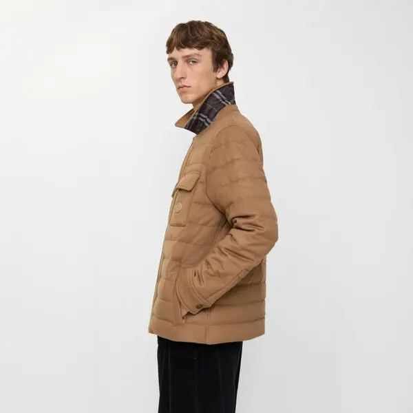 Burberry Cashmere Padded Overshirt