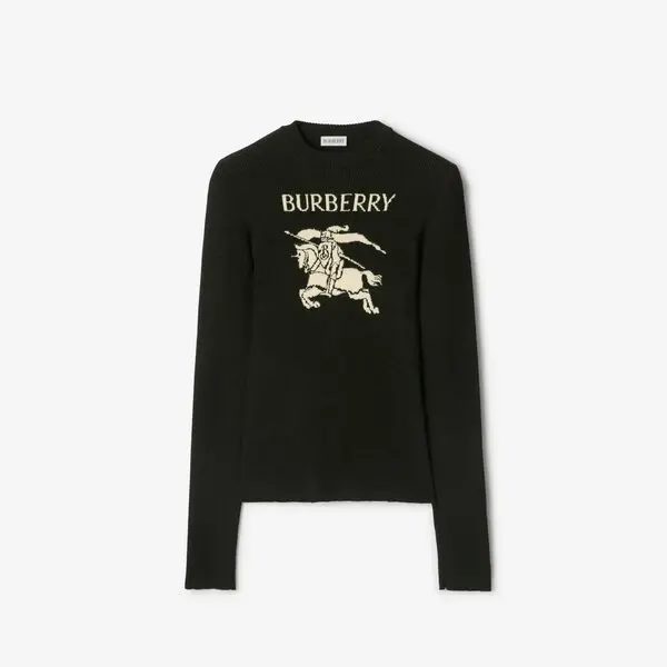 Burberry Ekd Wool Silk Sweater