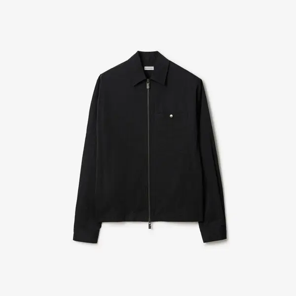 Burberry Nylon Zip Overshirt