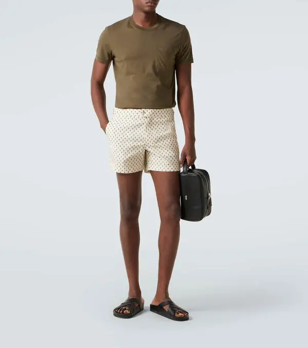 TOM FORD Cotton And Silk T-shirt - Green