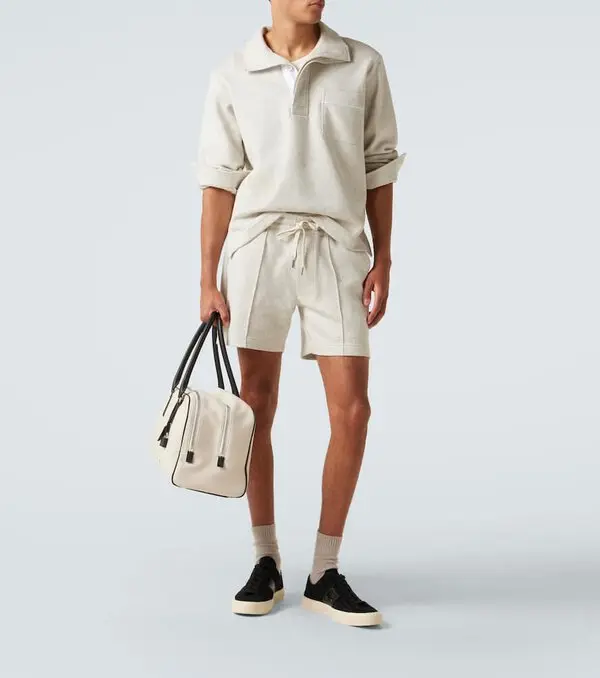 TOM FORD Cotton, Silk, And Cashmere Shorts