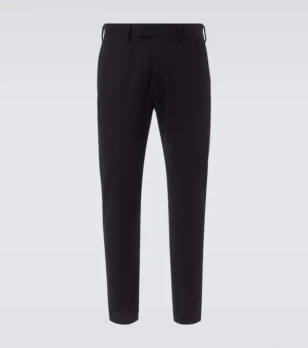 TOM FORD Cotton Straight Pants - Black
