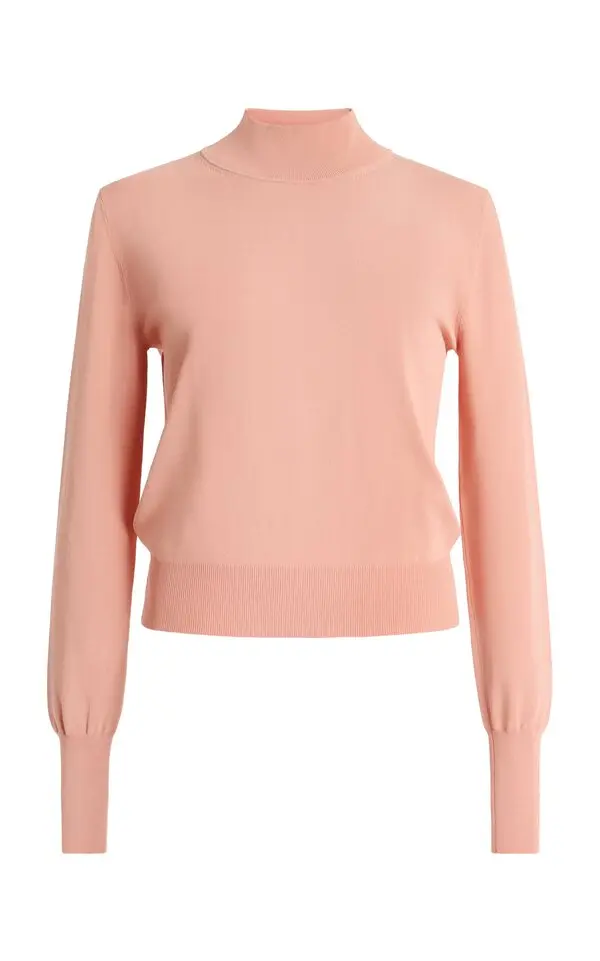 SANDERLAK Knit Mockneck Sweater
