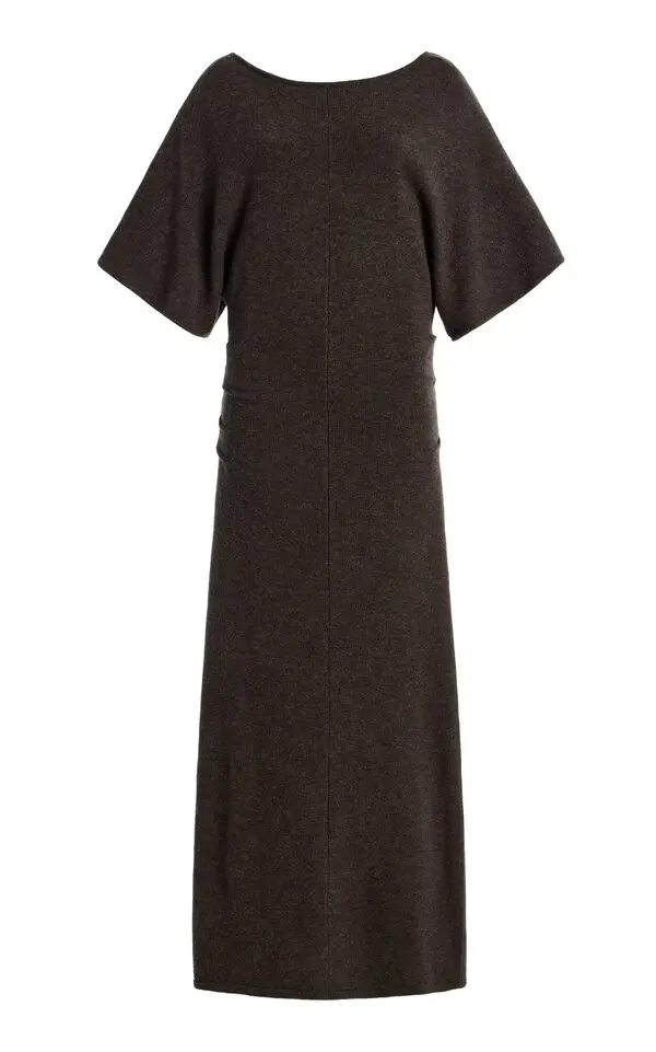 Staud Amelie Wool-blend Midi Sweater Dress