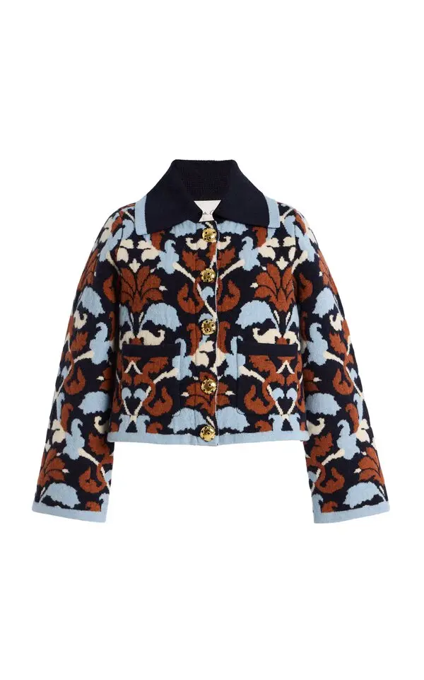 Cara Cara Delilah Wool Cardigan - Blue