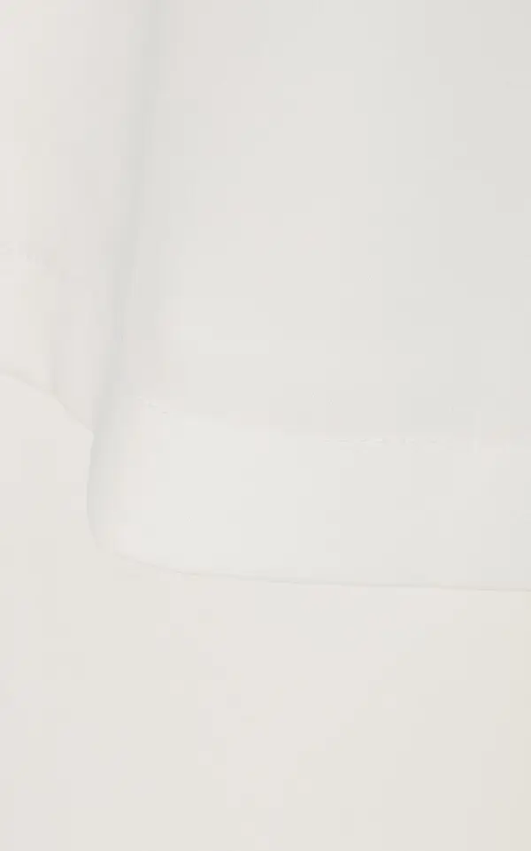 SLOAN Combination Crepe Flared Pants - Ivory