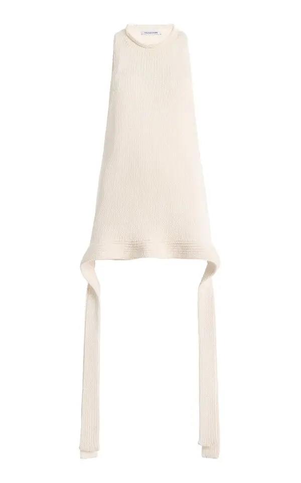 AISLING CAMPS Jill Knit Top - Ivory