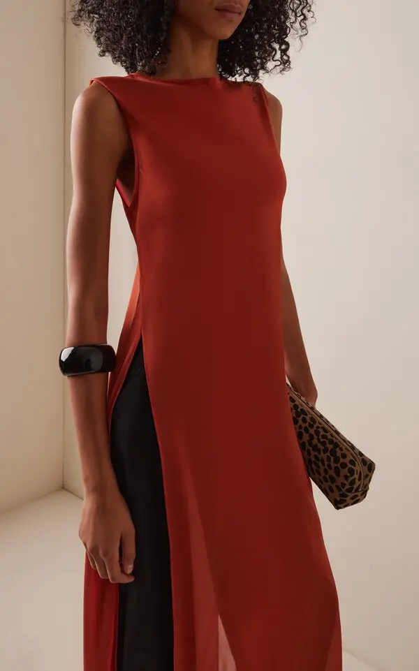 SLOAN Georgette Sleeveless Top