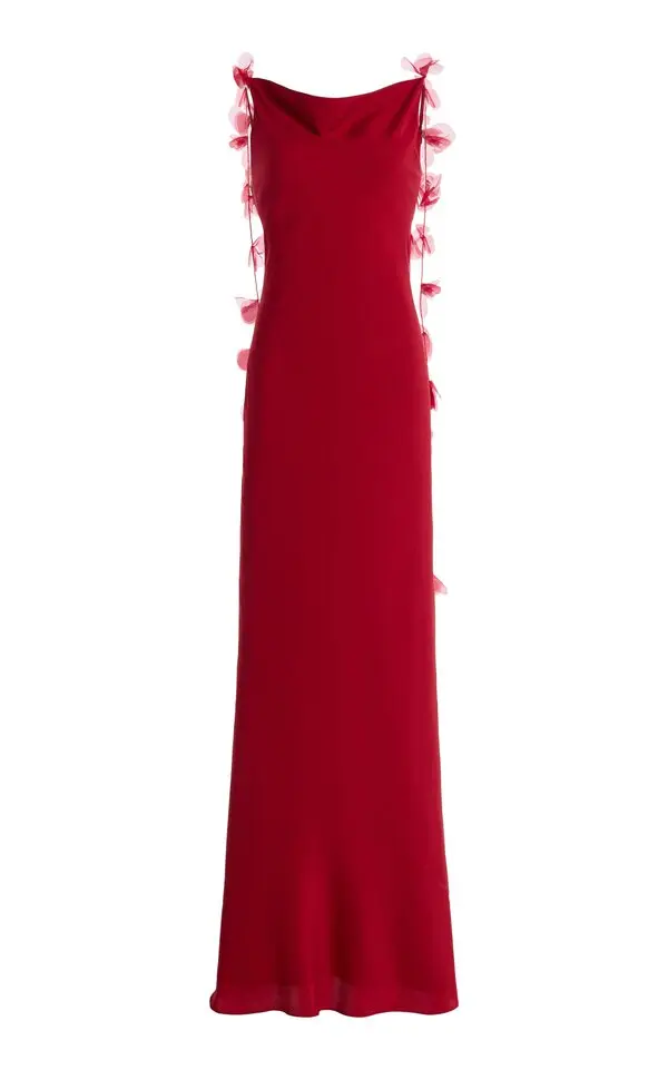 Cult Gaia Nymeria Silk Gown - Red