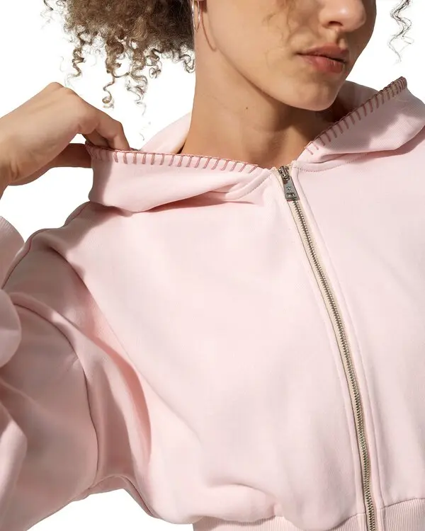 Lilysilk Seamflow Drift Zip-up - Blush-pink