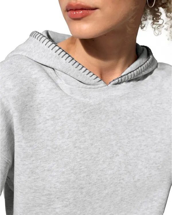 Lilysilk Seamflow Poise Pullover - Heather-grey