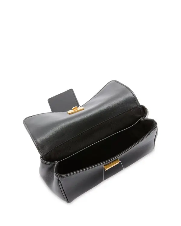 Dolce & Gabbana Leather Top Handle Bag - Black