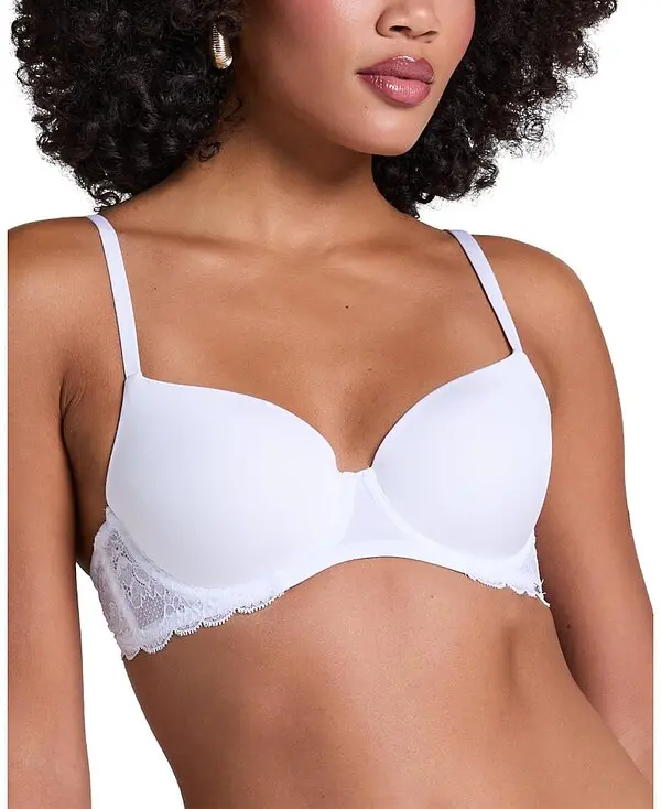 Hunkemoller Angie Padded Underwired Bra - White