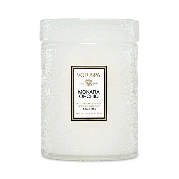 Voluspa Mokara Orchid Candle 5.5 Oz - White