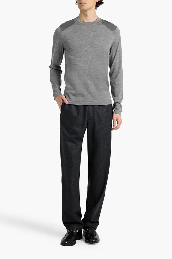 Dunhill Wool And Silk-blend Sweater