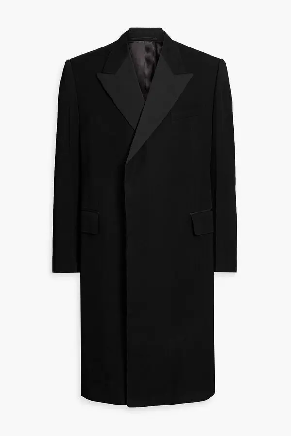Dunhill Wool-twill Double-breasted Coat