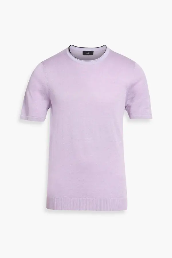 Dunhill Linen And Silkblend Tshirt