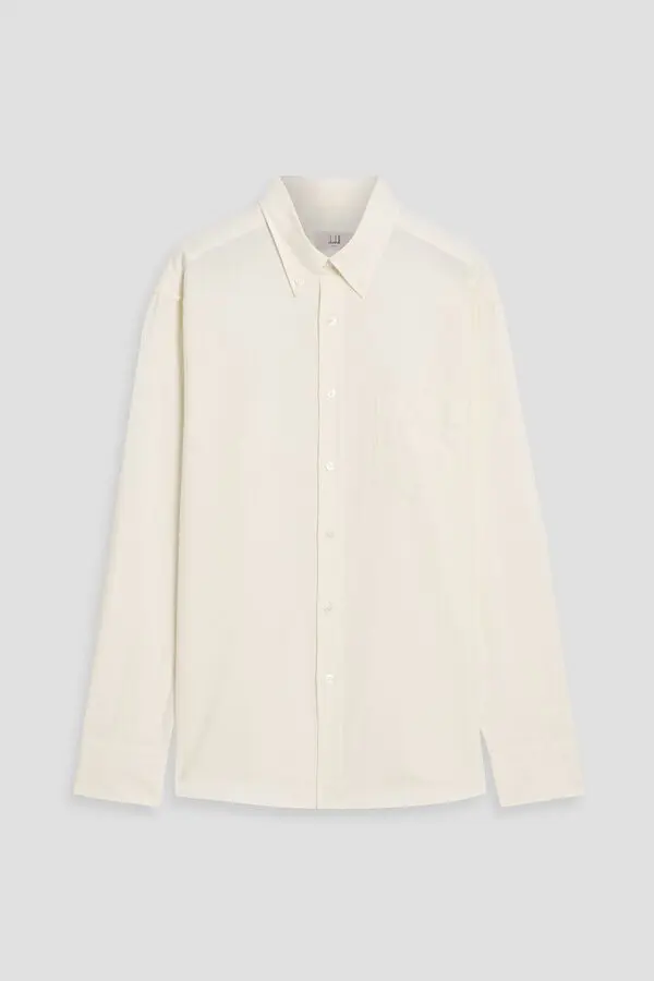 Dunhill Cotton And Woolblend Shirt