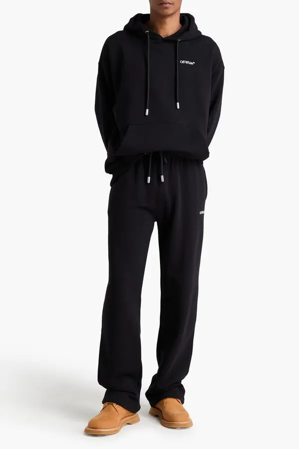 Off-White Pixel Printed French Cottonterry Sweatpants