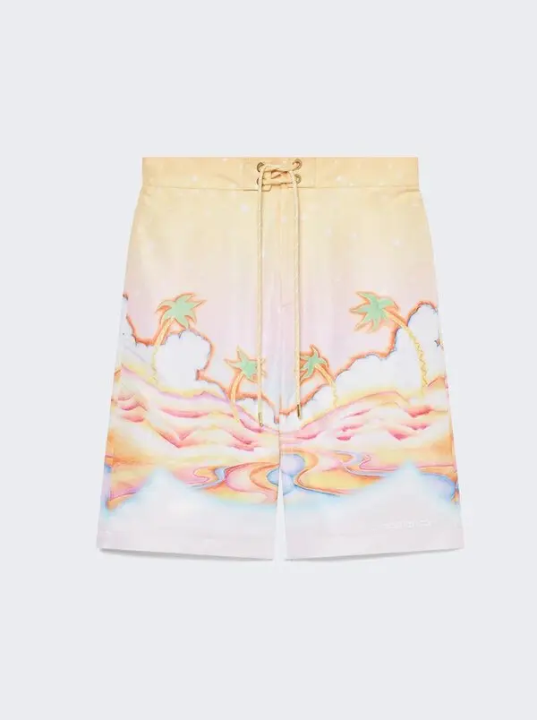 Casablanca Psychedelic Nirvana Swim Shorts - Multicolor