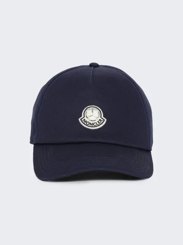 Moncler X Mercedes-benz Nigo Baseball Cap - Blue Night