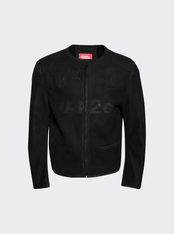 032C Thistles Leather Janker