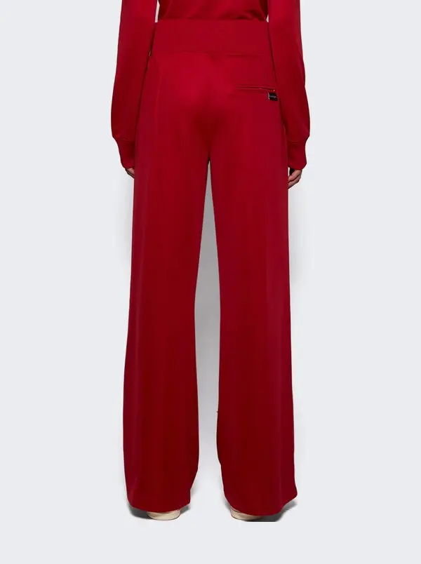 COURRÃ¨GES Interlock Tracksuit Pants - Ruby