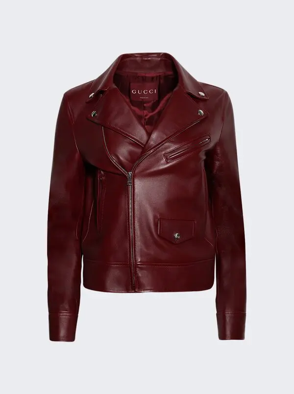 Gucci Biker Jacket - Lacquer