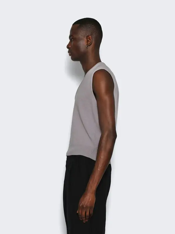 MAISON MARGIELA V-neck Vest - Lilac