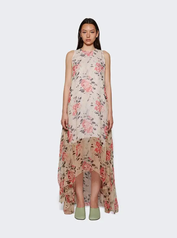 Loewe Floral Print Dress