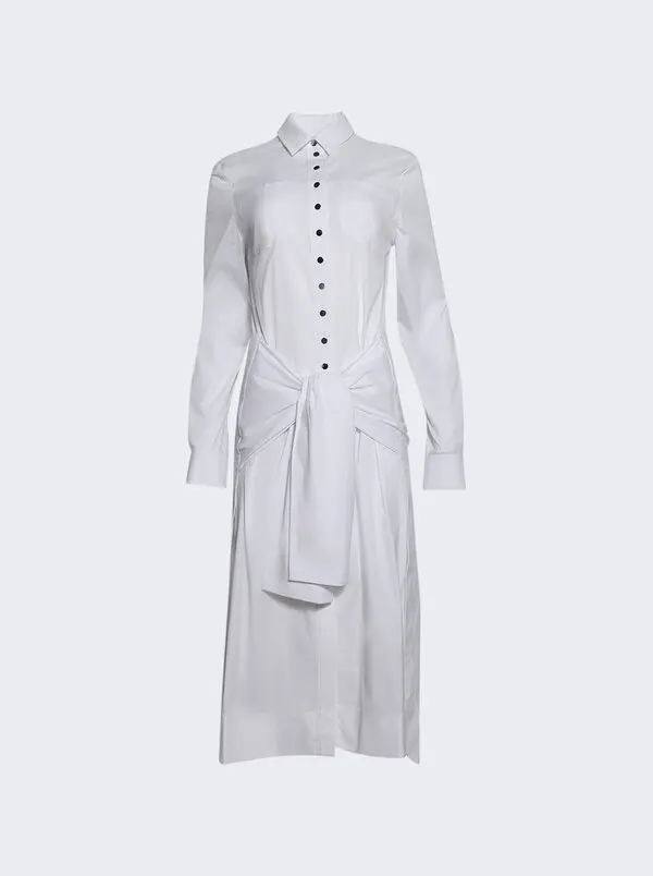 Rabanne Tie-waist Shirt Dress