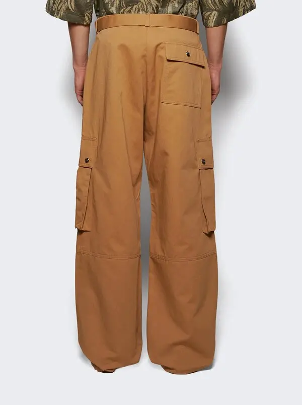 Jacquemus Cargo Pants - Camel