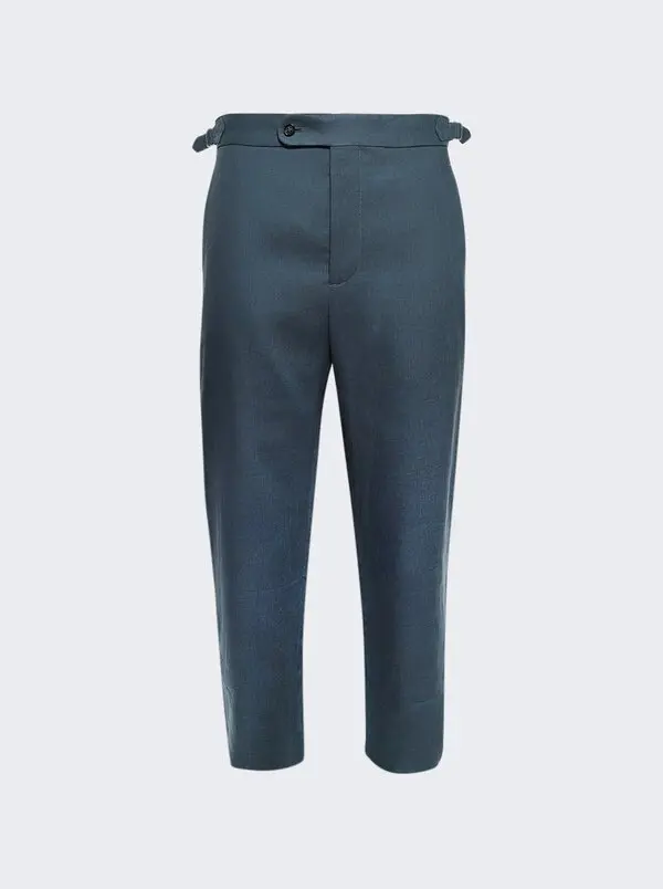 BODE Lightweight Side Buckle Trousers - Teal