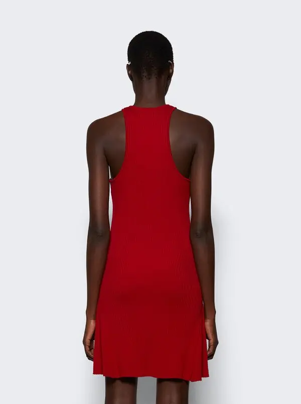 COURRÃ¨GES Scuba Rib Knit Dress