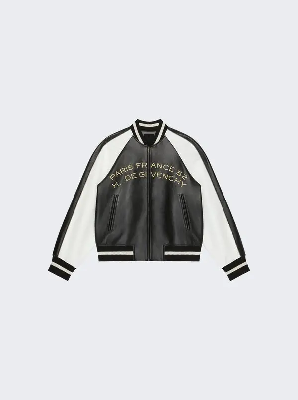 Givenchy Embroidered Jacket - Black And White
