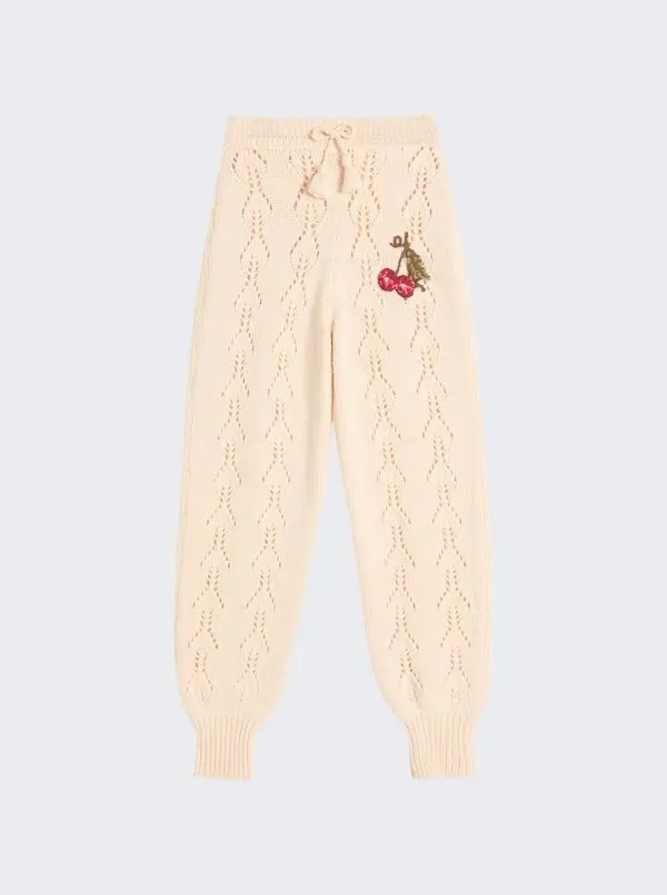 Valentino Garavani Wool Knit Pants