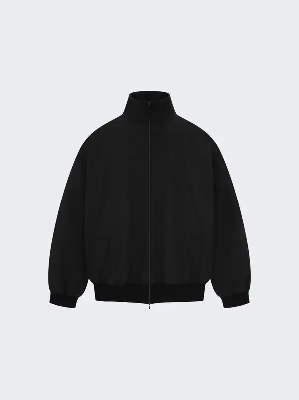 Fear Of God High Neck Track Jacket - Black